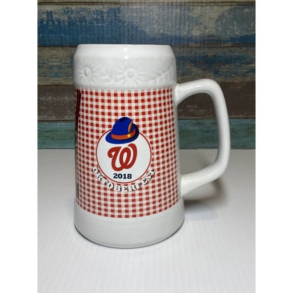 MLB | Dining | Washington Nationals 28 Oktoberfest Beer Stein Mug ...